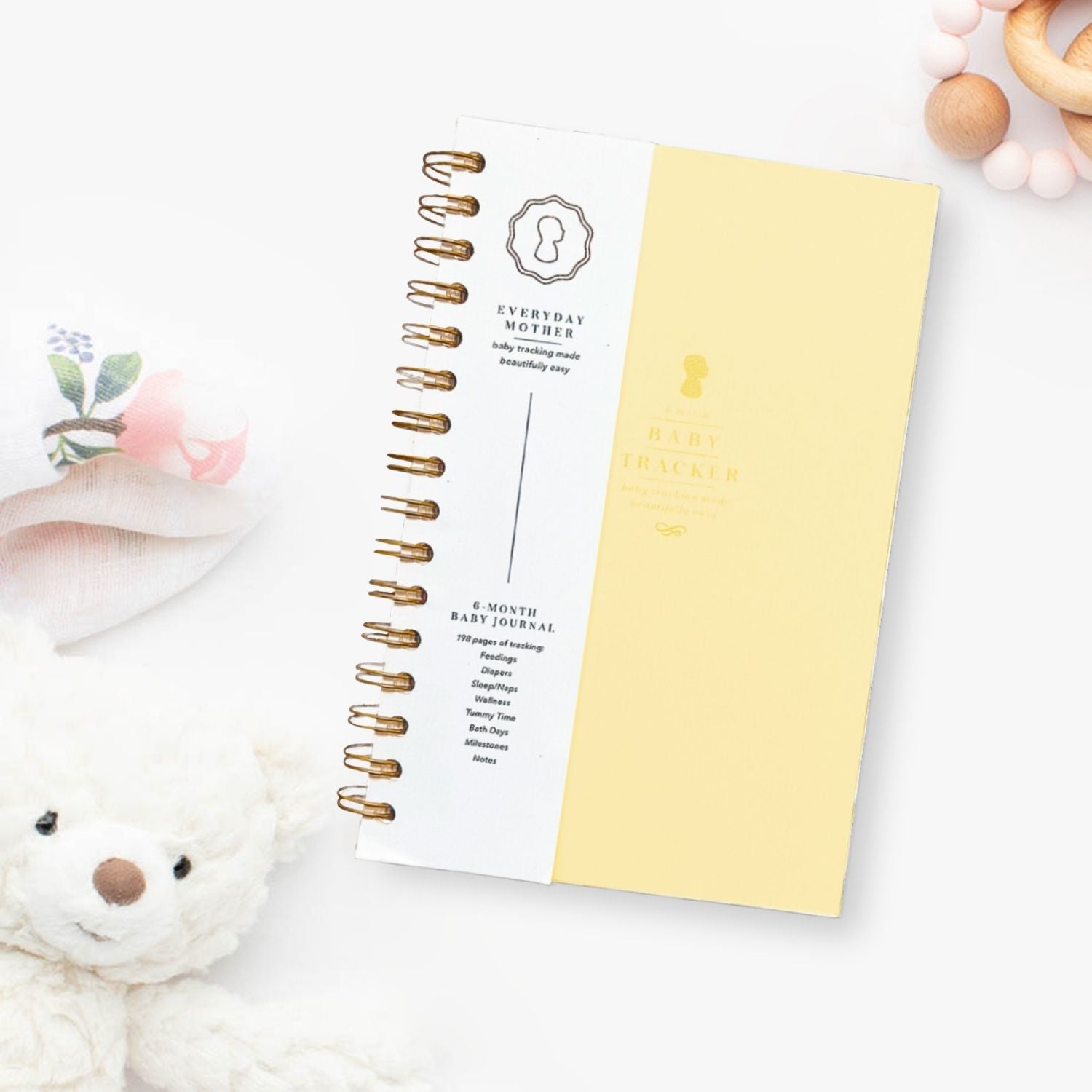 Newborn Baby Journal Gift Set - The Everyday Mother Baby Log Book