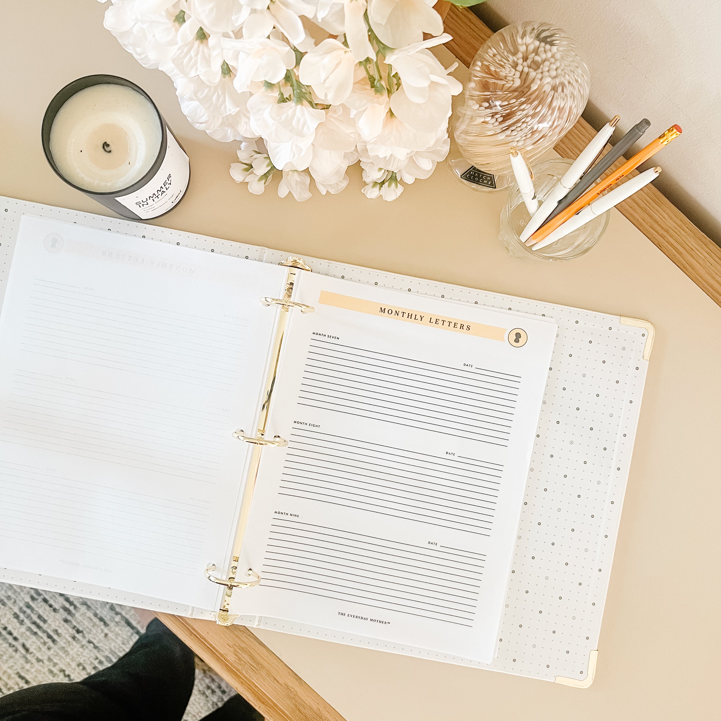 Printable Monthly Letters – The Everyday Mother