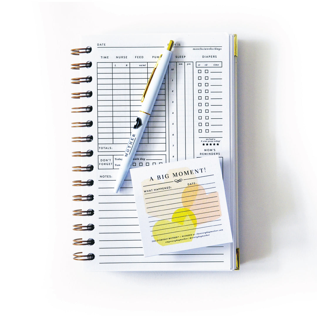 Big Moment Sticky Notepad - Baby Milestone Stickers – The Everyday Mother